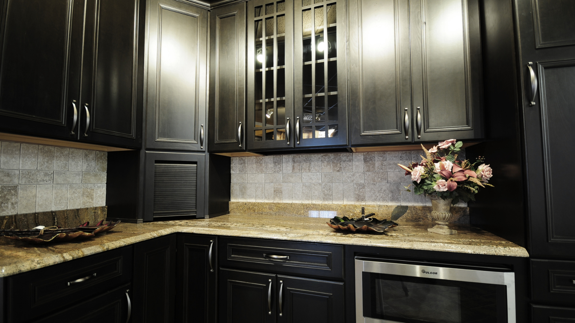 Glass Almirah Design for Kitchen | Luxury Design by LIMRS